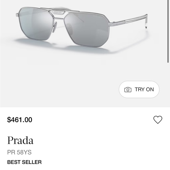 Prada | Accessories | Authentic Prada Aviator Sunglassess | Poshmark